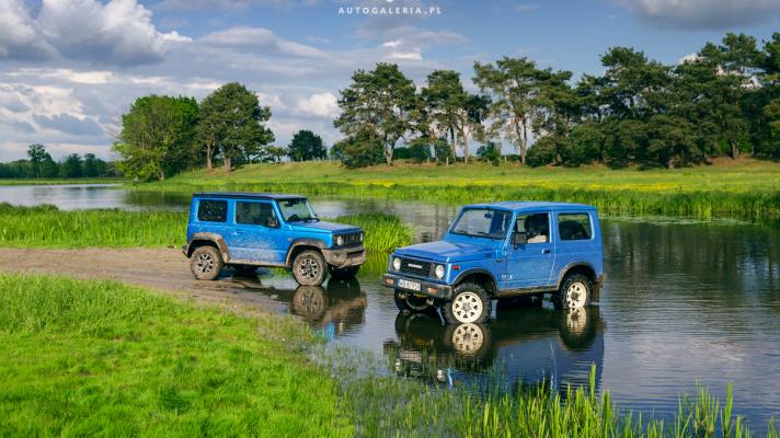 Suzuki Jimny i Suzuki Samurai. Spotkanie dwóch pokoleń terenówek ...