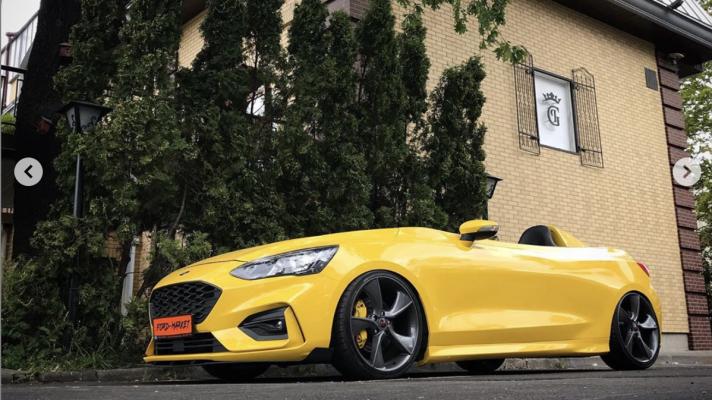 Ford Focus Speedster to rosyjski wynalazek. I wygląda bardzo dobrze ...
