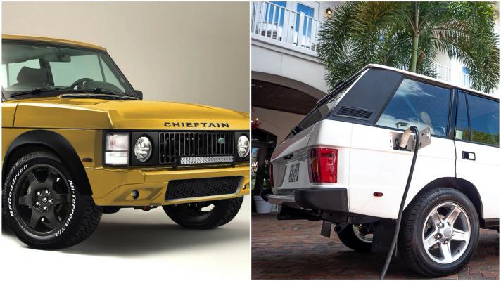 Range Rover z V8, czy Range Rover z napędem z Tesli? Pojedynek ...