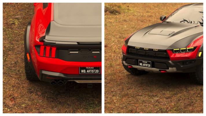 Ford Mustang Raptor R wygląda bosko. Postawiłbym go w garażu marzeń ...