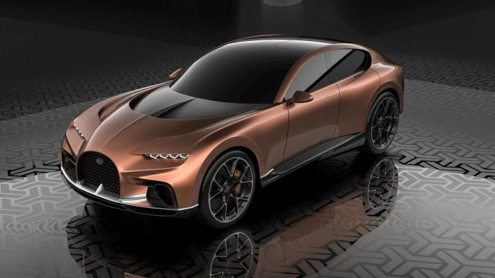 Bugatti Centurion wygląda tak, jakby już było królem wszystkich SUV-ów ...