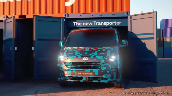 Volkswagen Transporter 2024 jedzie za Transitem. Weźmie z niego to, co ...